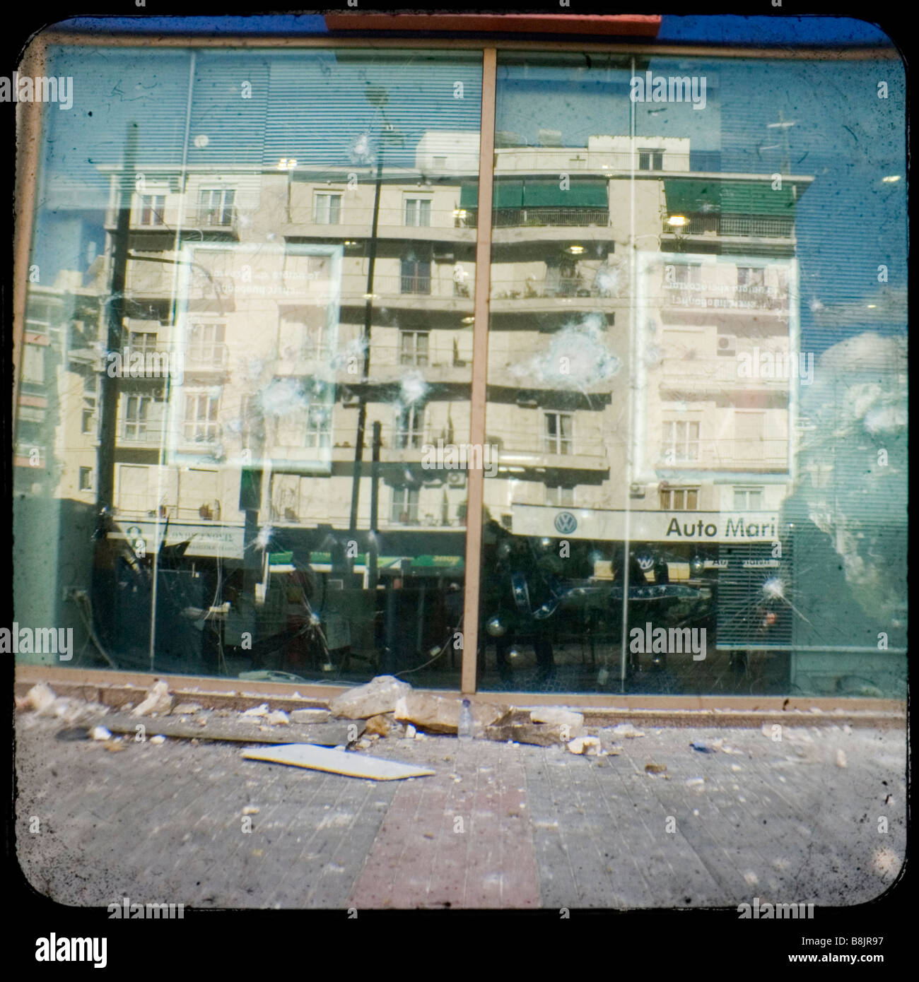 Riot destruction hi-res stock photography and images - Alamy