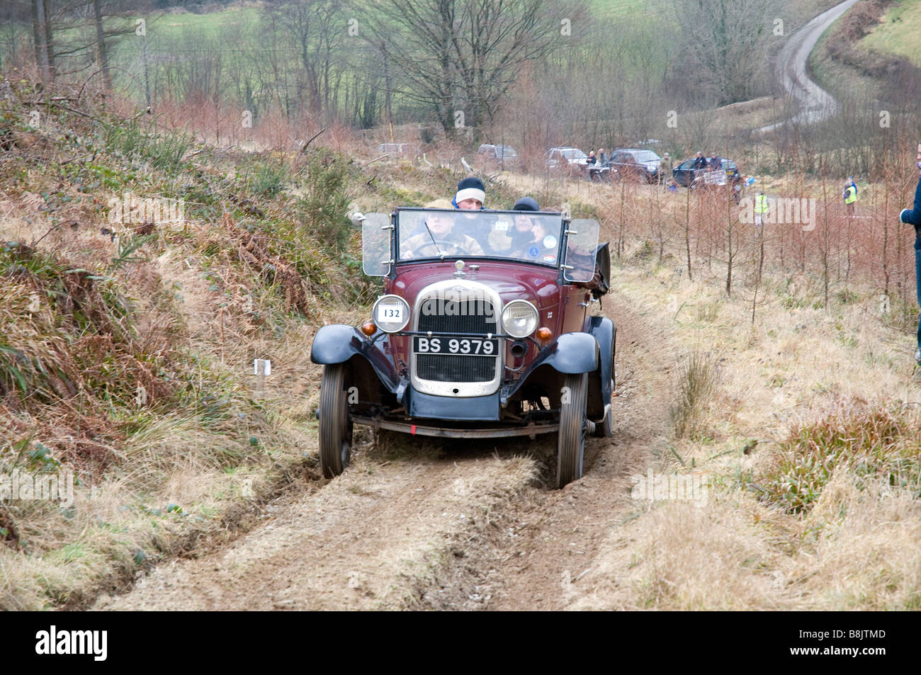VSCC Vintage Sports Car Club Trial Hill Climb 21st February 2009 Ford ...