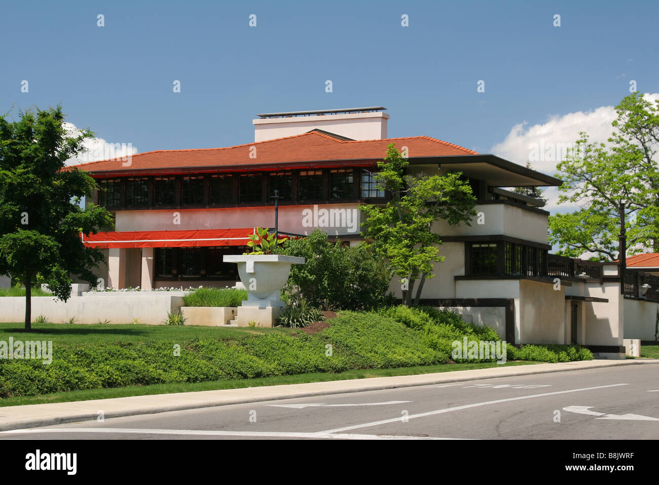 Burton J Wescott House Prairie Style Architecture by Frank Lloyd Wright ...