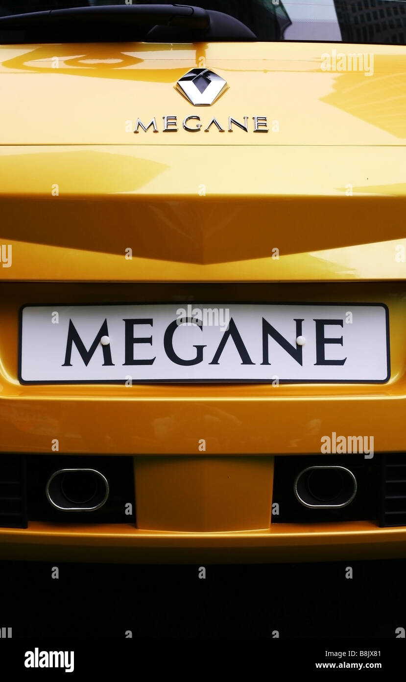 Renault Megane Rear Stock Photo - Alamy