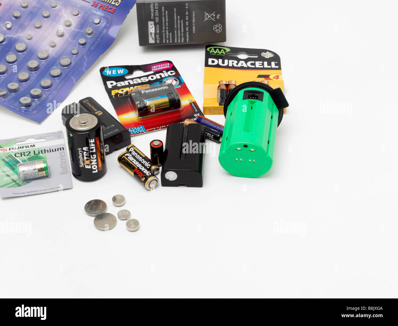 Types of batteries hi-res stock photography and images - Alamy
