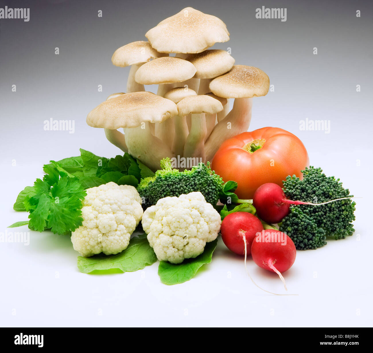 fresh vegetables in studio shot Stock Photo - Alamy