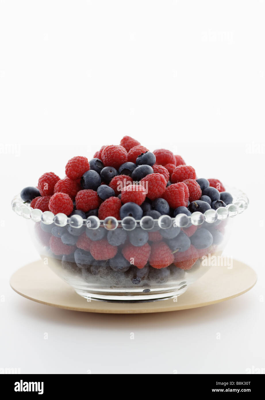 Raspberry and blueberry Stock Photo - Alamy