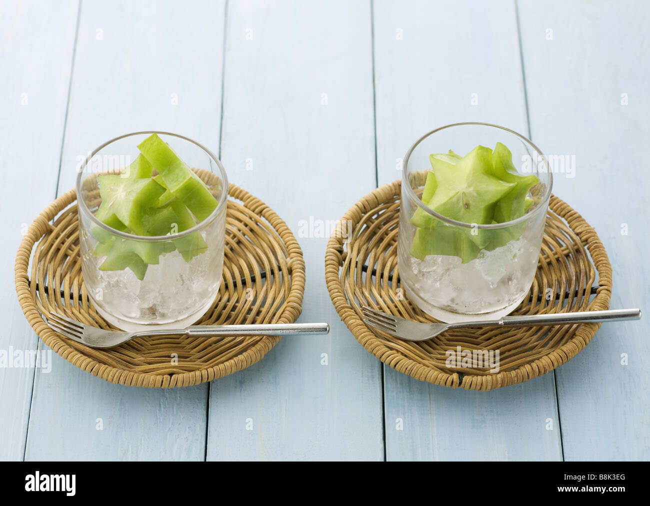 Star fruit dessert Stock Photo - Alamy