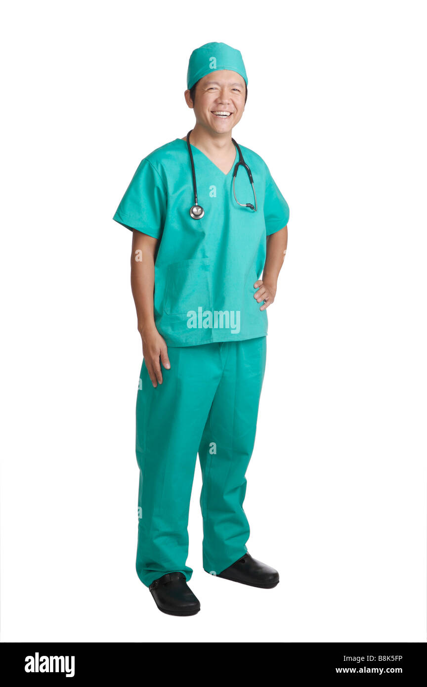 Serious man wearing black Cut Out Stock Images & Pictures - Alamy