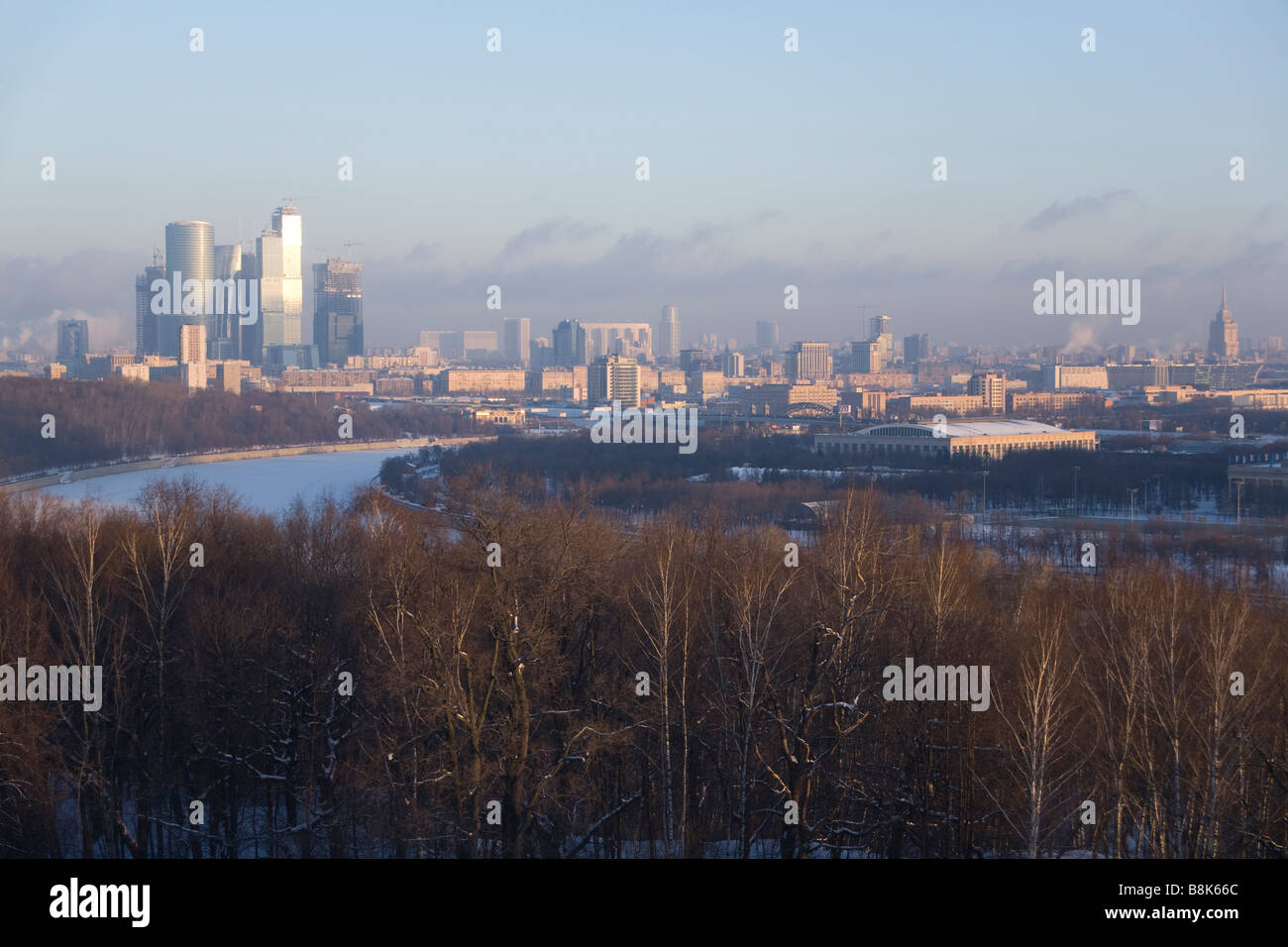 View moscow from sparrow hills hi-res stock photography and images - Alamy