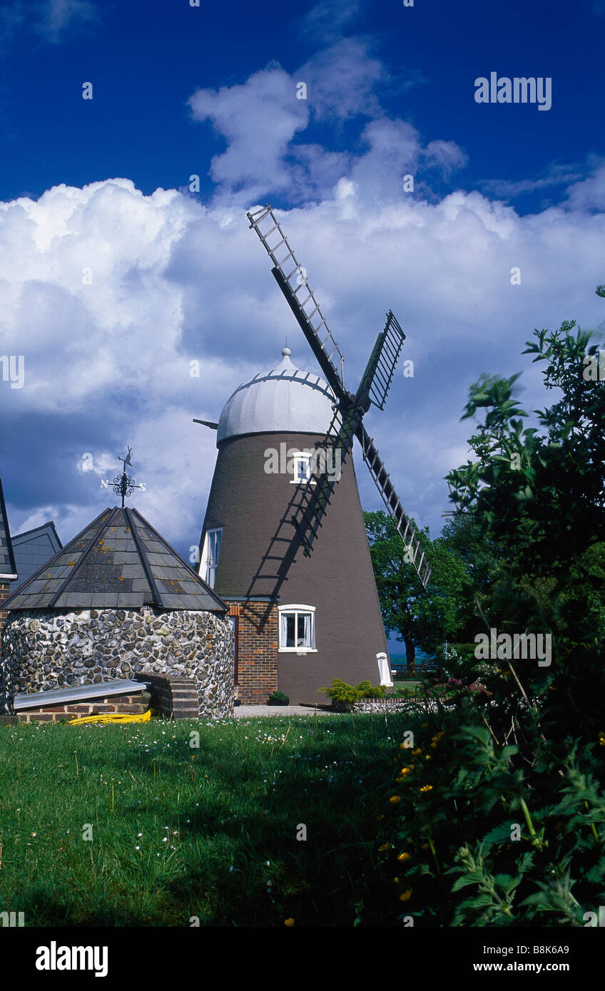 Chalton windmill hi-res stock photography and images - Alamy