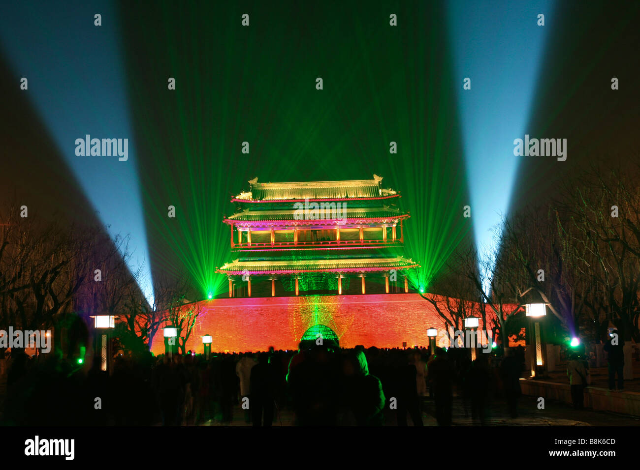 Yongdingmen city gate in beijing hi-res stock photography and images ...