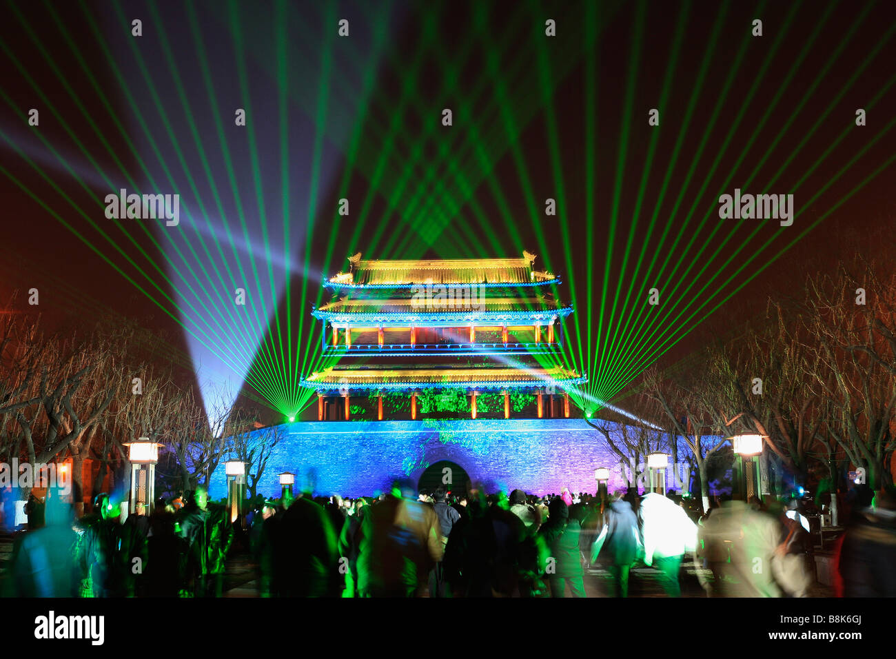 Yongdingmen City Gate In Beijing,China Stock Photo - Alamy
