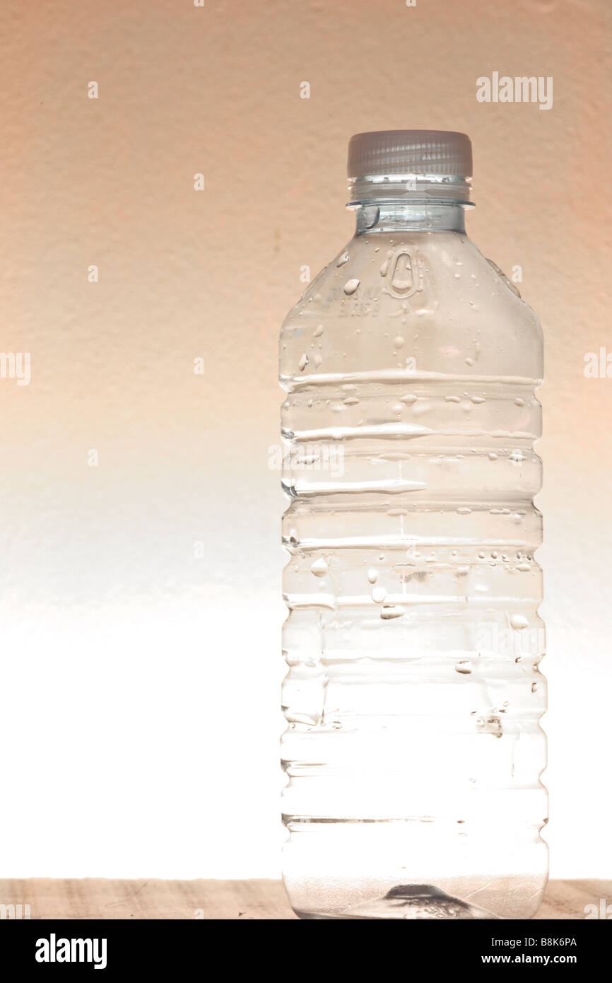 Empty plastic water bottle Stock Photo - Alamy