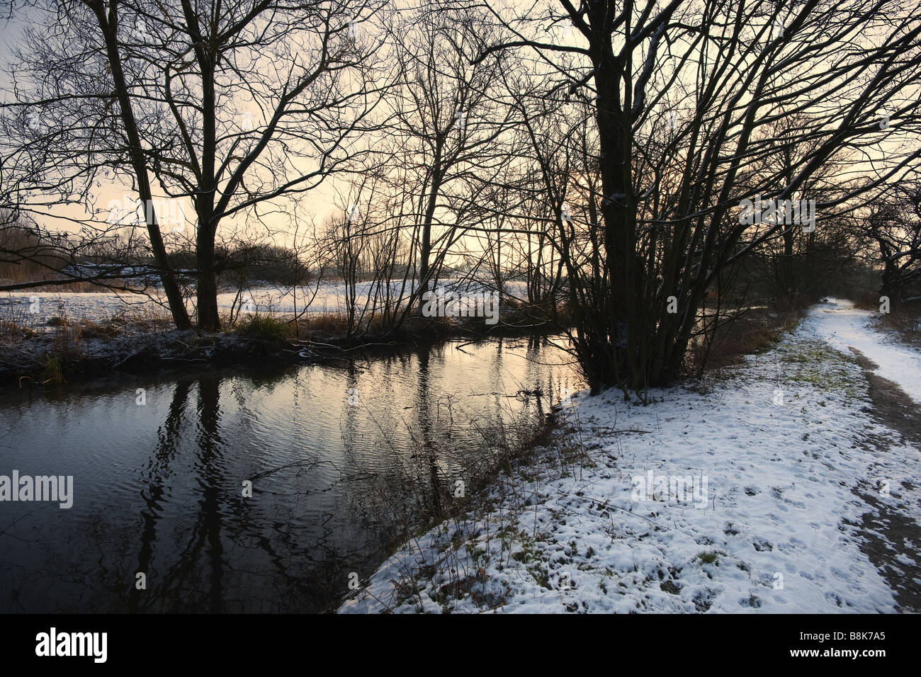 Frosty landscape january uk hi-res stock photography and images - Alamy