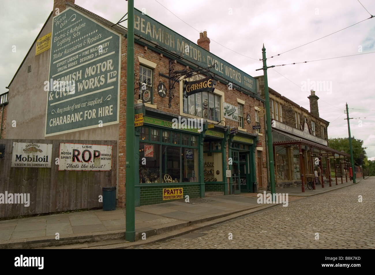 Beamish open air museum Northumberland England Stock Photo - Alamy
