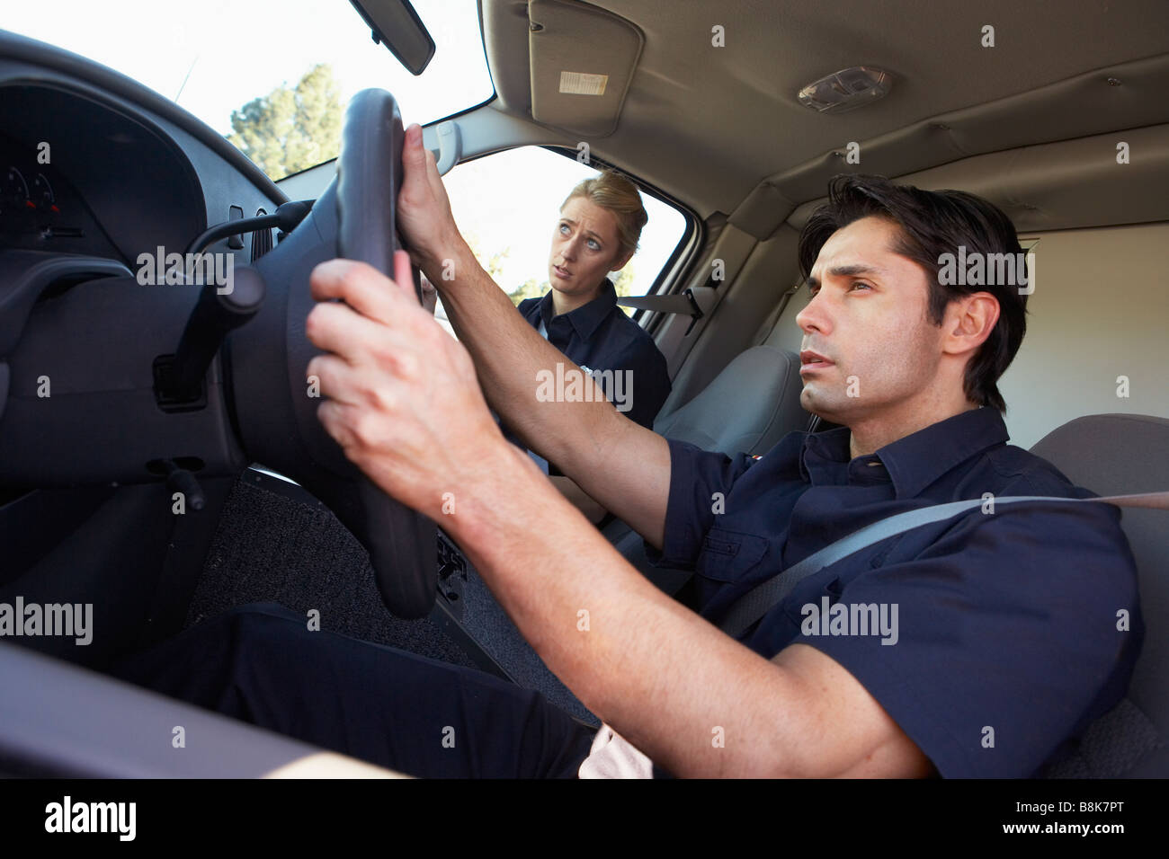 Ambulance driver hi-res stock photography and images - Alamy