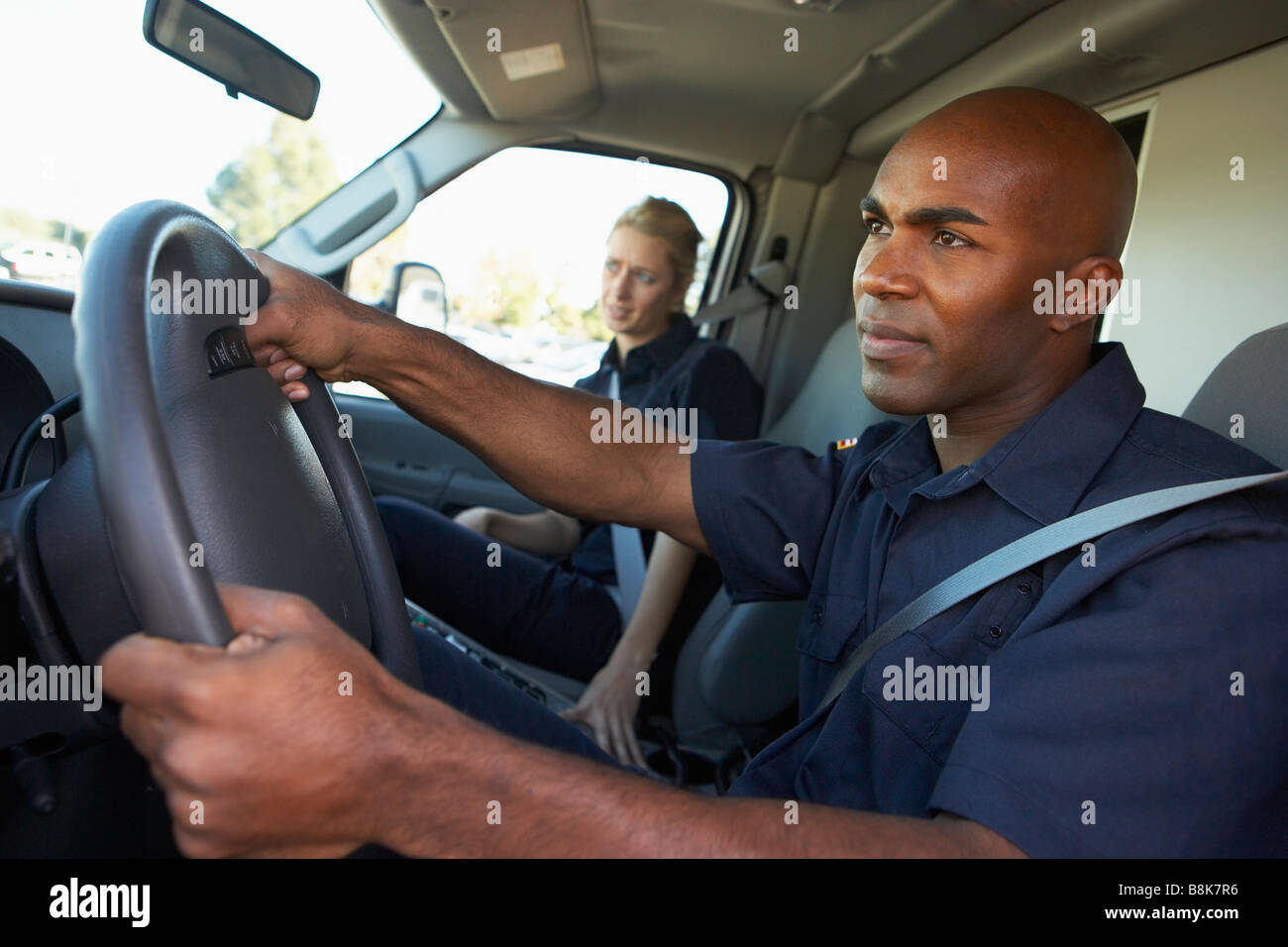 Ambulance driver hi-res stock photography and images - Alamy