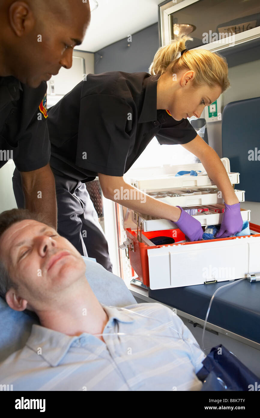 Ambulance Emergency Crew High Resolution Stock Photography and Images ...