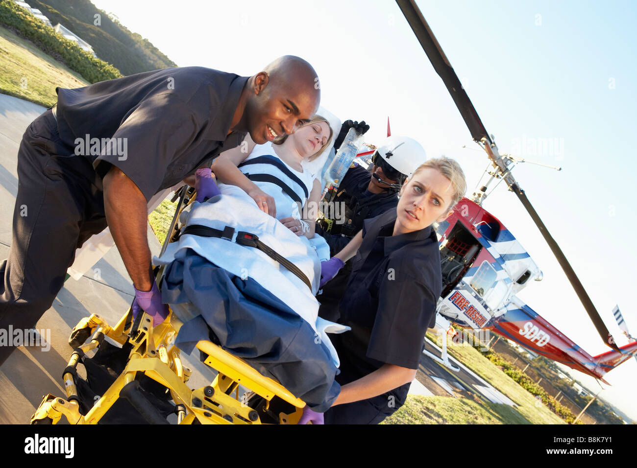 Medevac hospital hi-res stock photography and images - Alamy