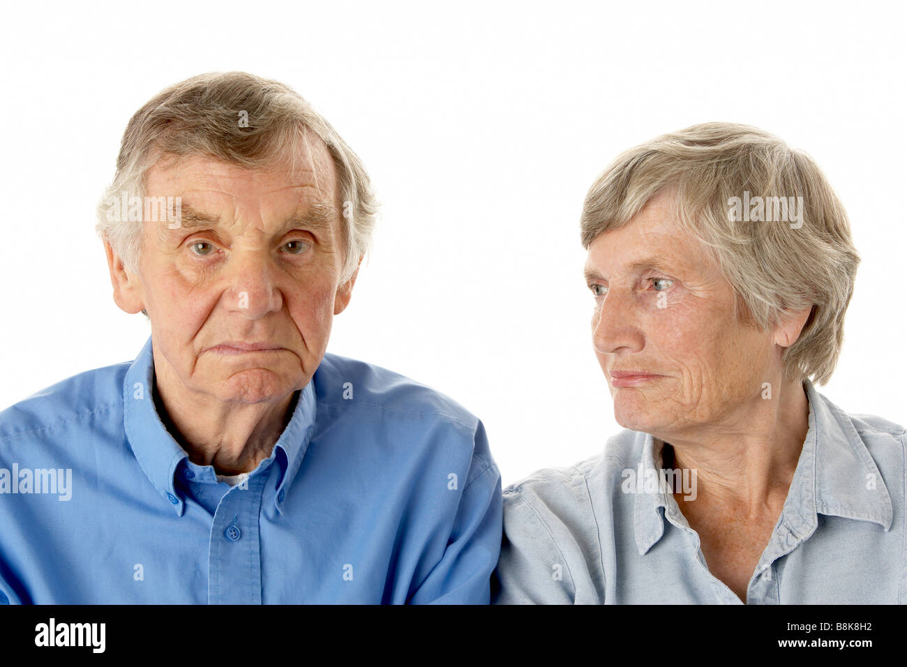 Grumpy couple hi-res stock photography and images - Alamy