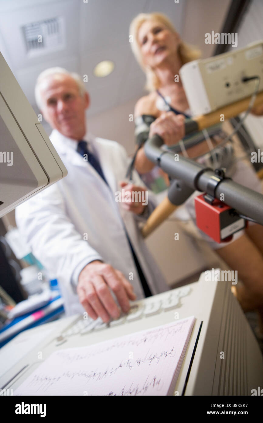 Doctor With Patient During Health Check Stock Photo - Alamy