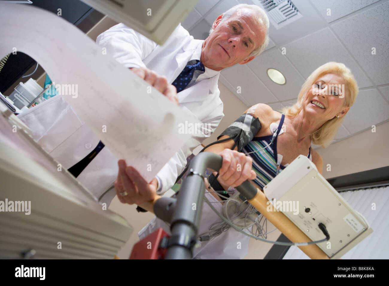 Doctor With Patient During Health Check Stock Photo - Alamy
