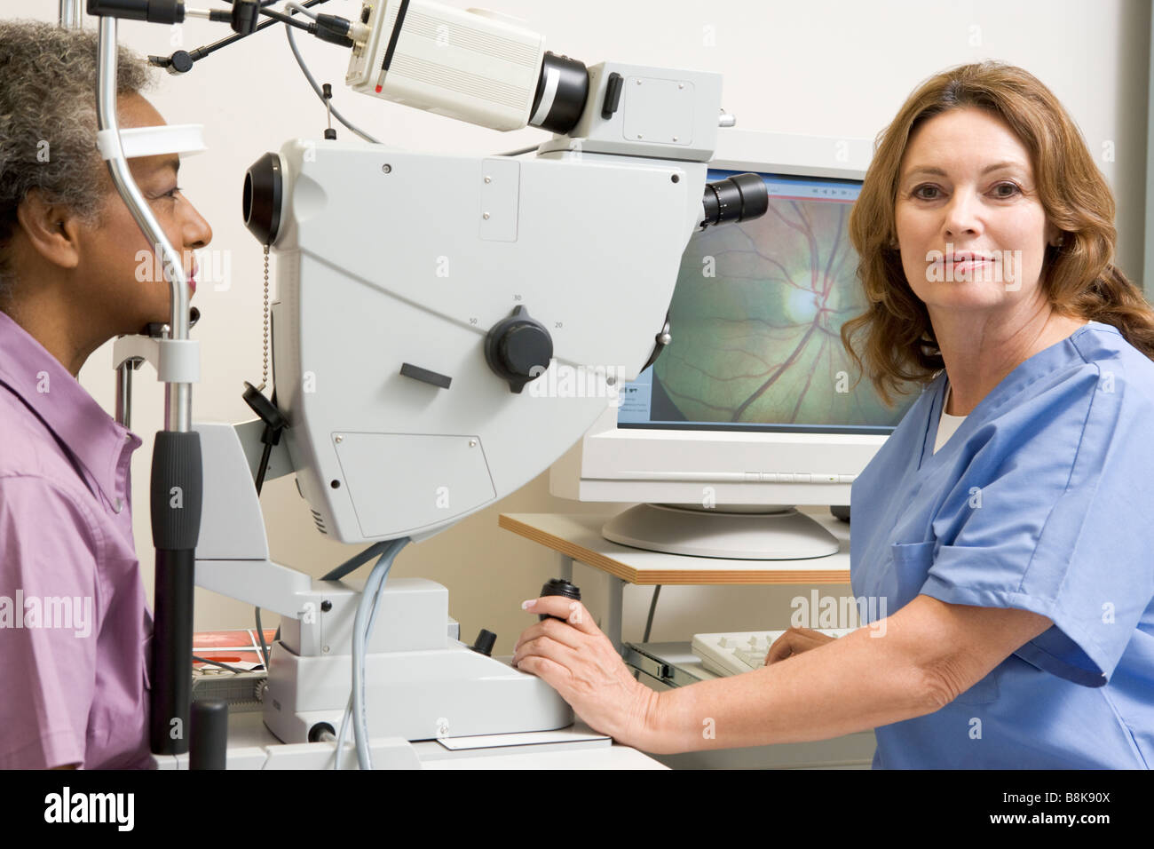 Practice nurse consultation hi-res stock photography and images - Alamy