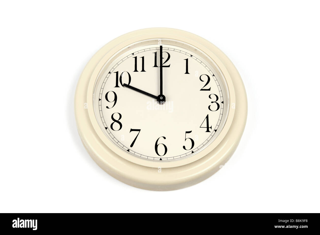 Clockface and white background hi-res stock photography and images - Alamy