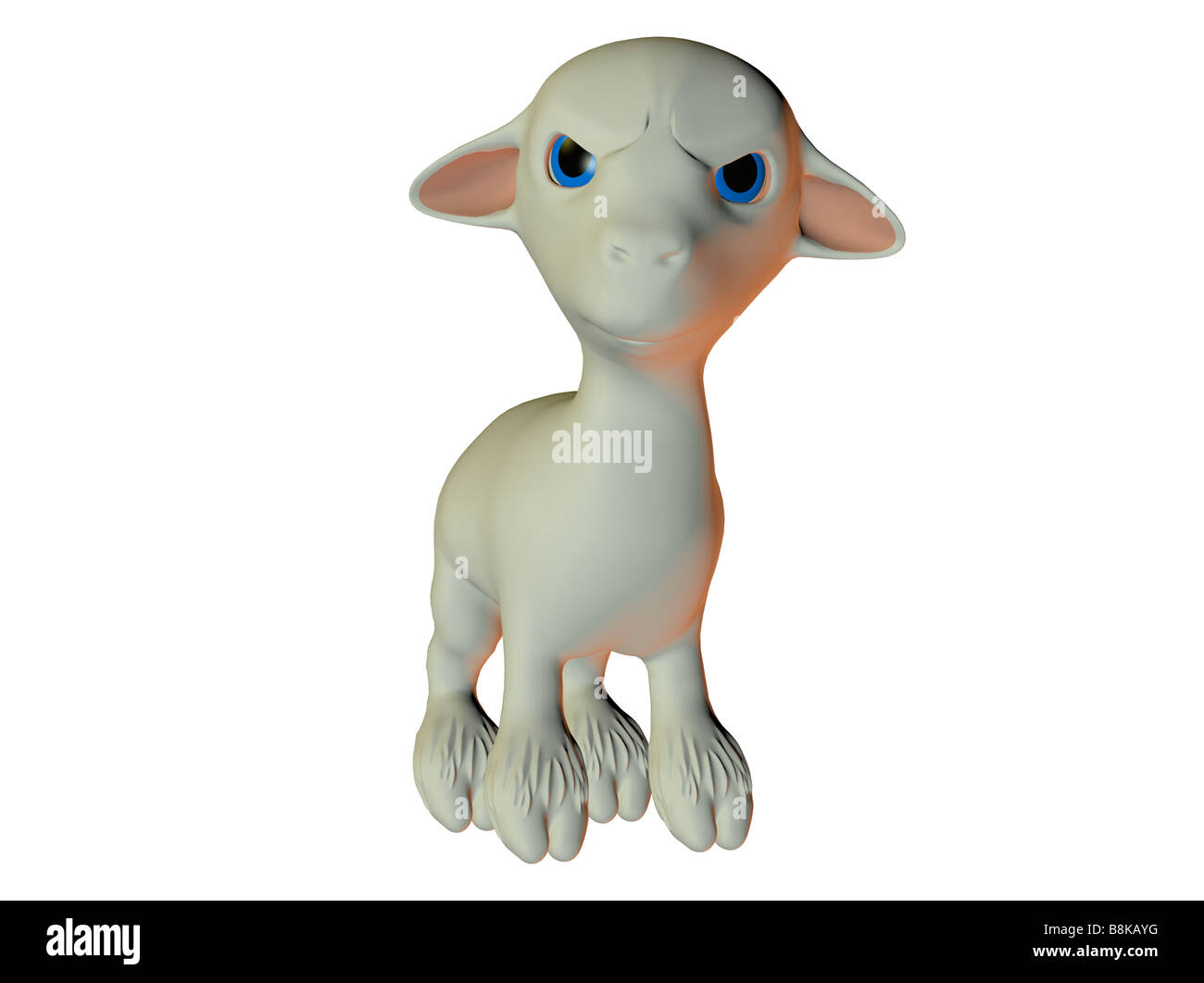 Cartoon lamb hi-res stock photography and images - Alamy