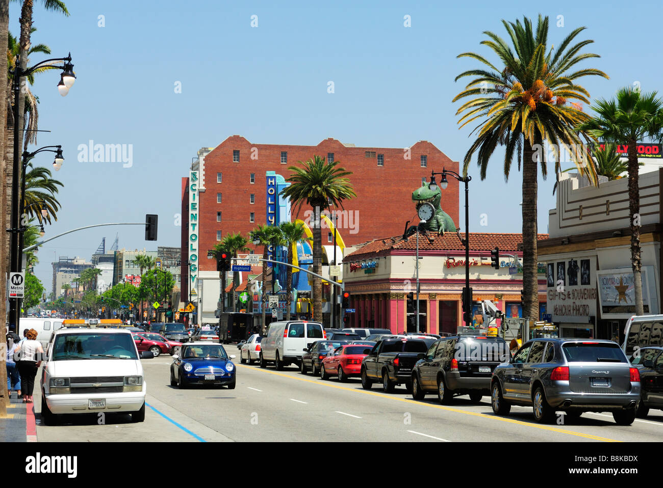 Hollywood Boulevard, Los Angeles USA Stock Photo - Alamy