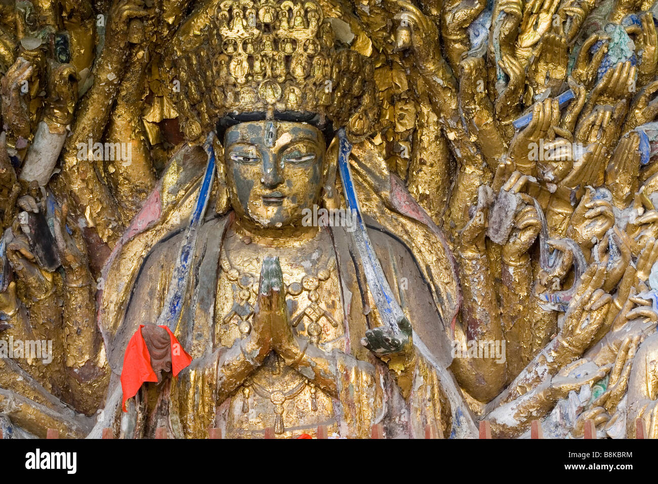 Dazu Rock Carving Grottoe Baodingshan No 8 cave Chongqing China Asia ...