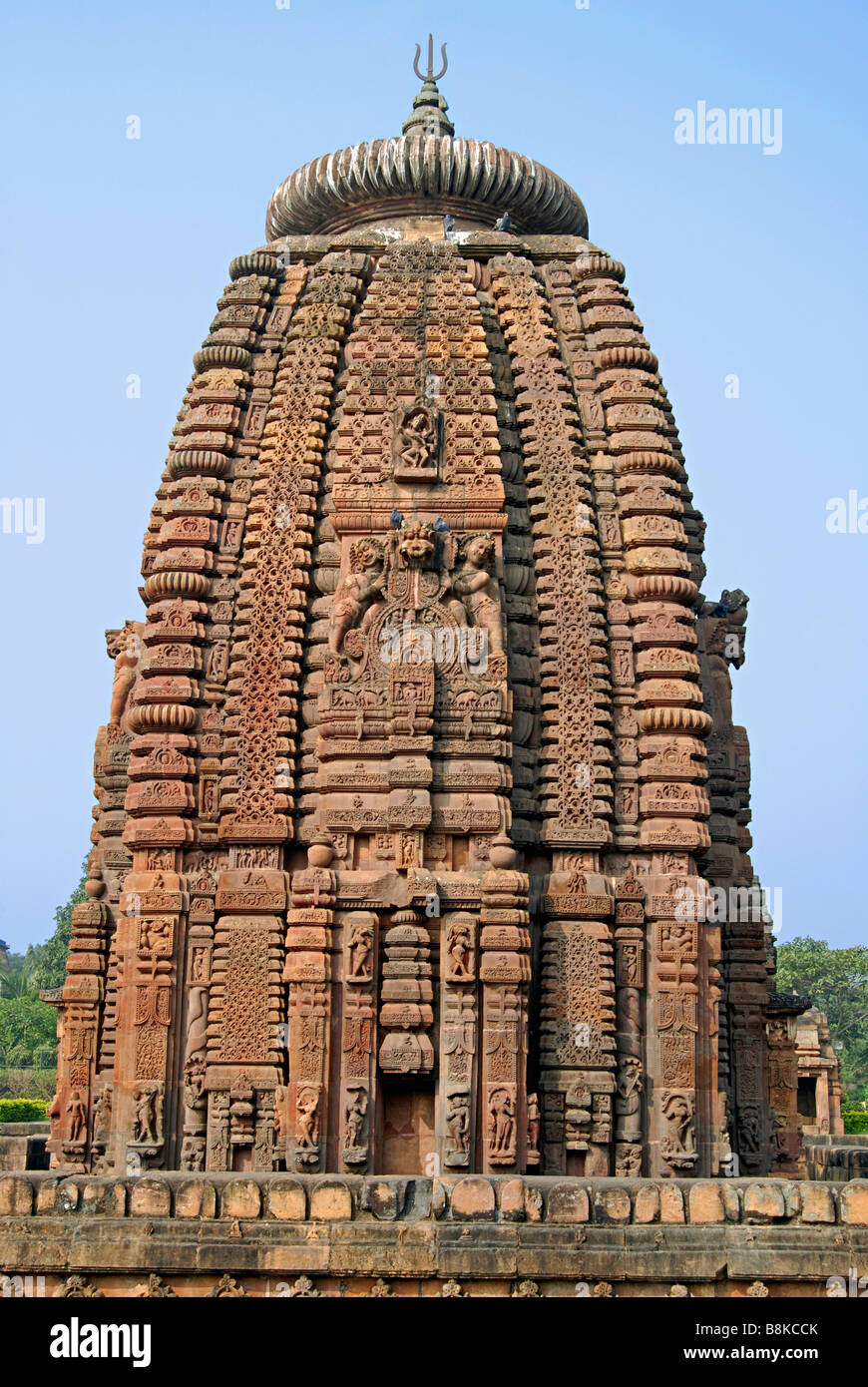 Muktesvara Temple- Main shikara of the deul from Eastern Side. Orissa ...