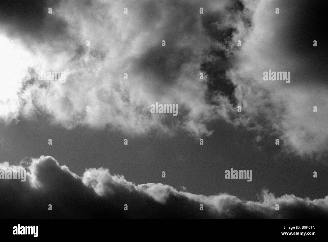 Clouds sunburst Black and White Stock Photos & Images - Alamy