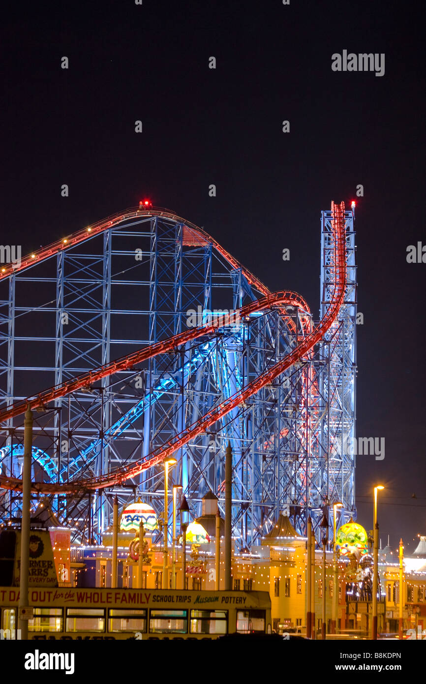 The Big One Blackpool Pleasure Beach Stock Photo - Alamy