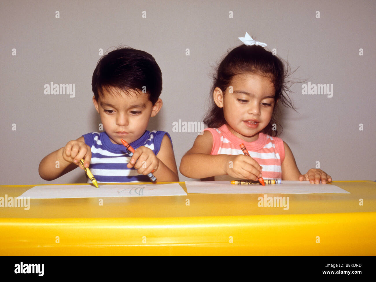 Hispanic Twin Babies