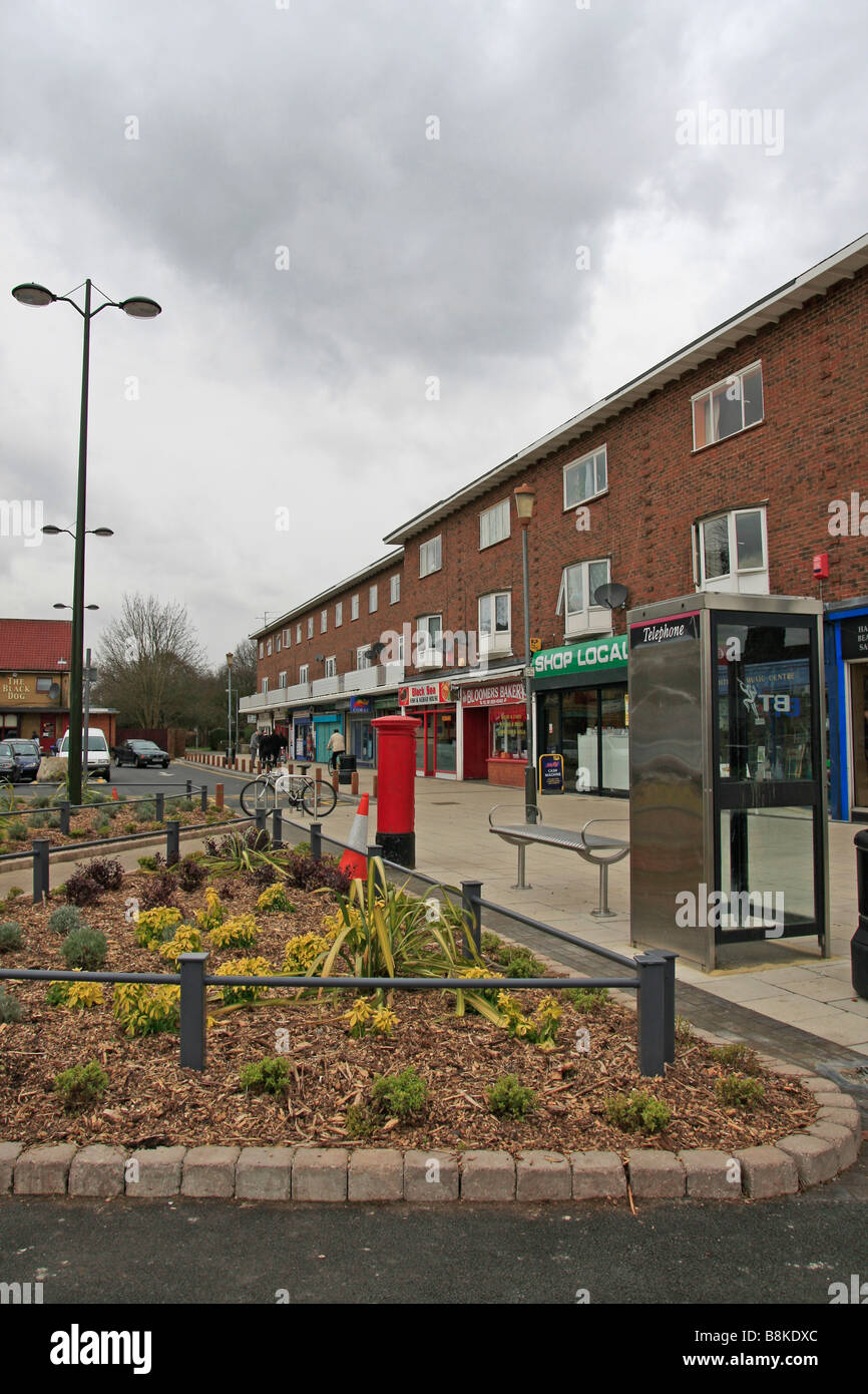 A row of shops Stock Photo - Alamy