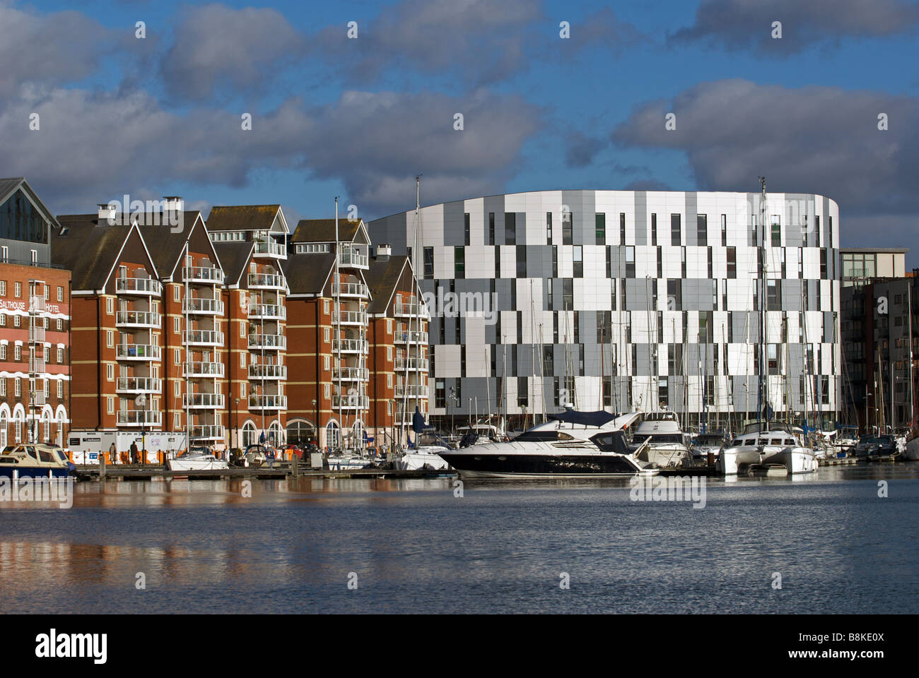 Suffolk New College, Neptune Quay, Ipswich, Suffolk, UK Stock Photo - Alamy