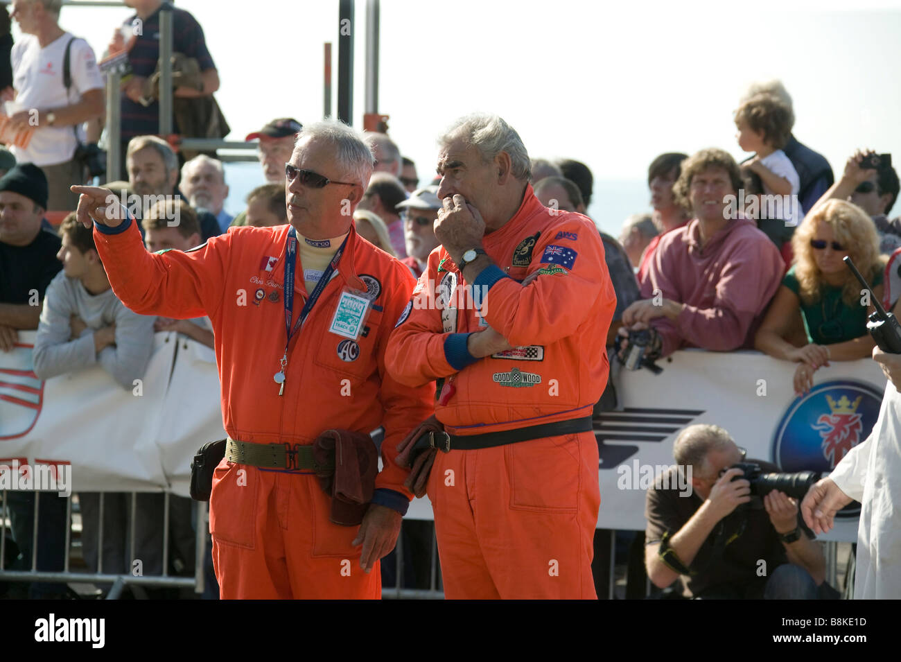 Safety marshals hi-res stock photography and images - Alamy