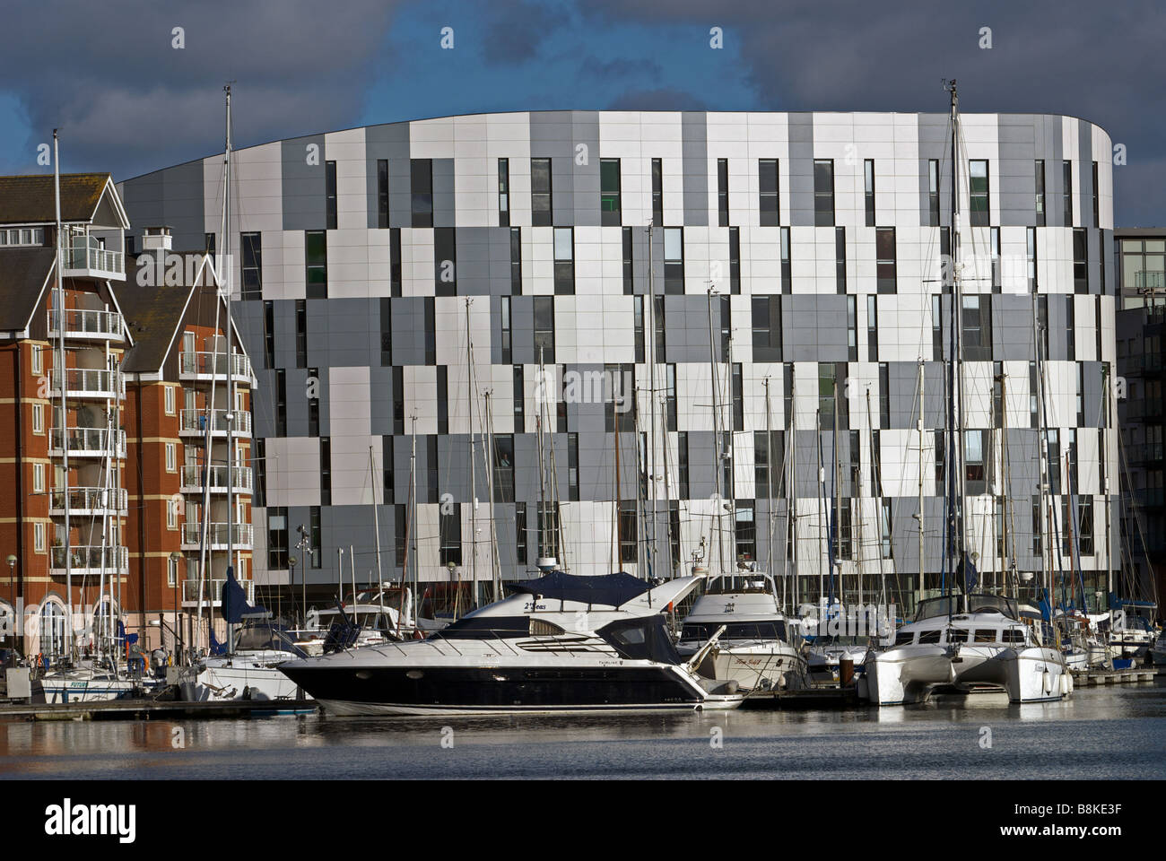 Suffolk New College, Neptune Quay, Ipswich, Suffolk, UK Stock Photo - Alamy