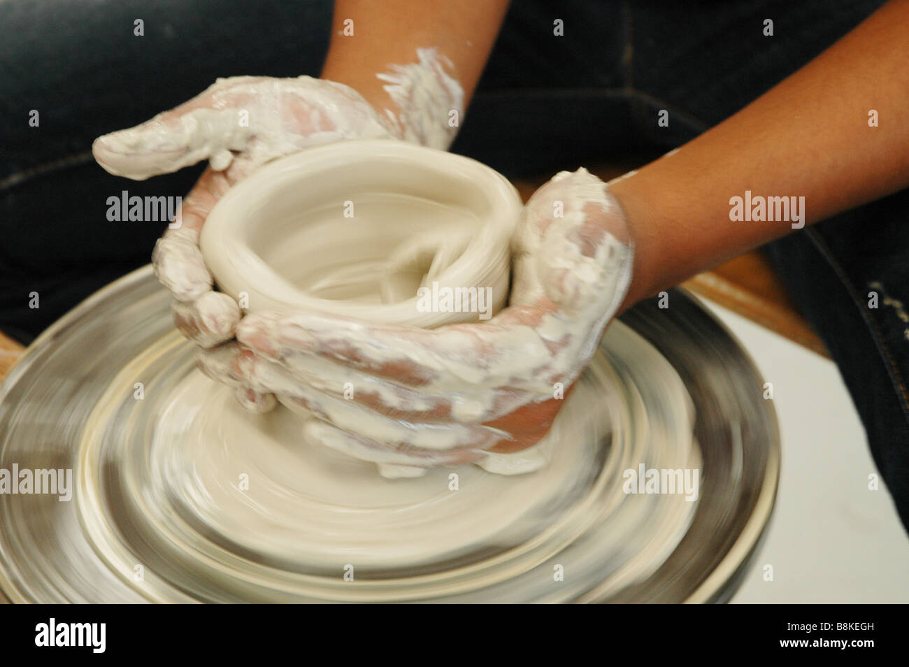 throwing a pot Stock Photo - Alamy