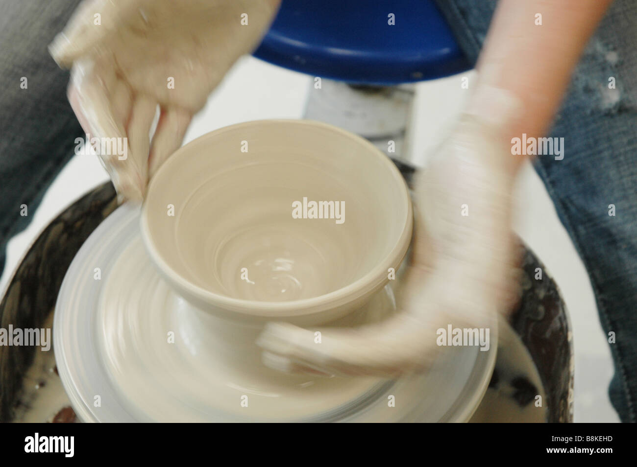 throwing a pot Stock Photo - Alamy