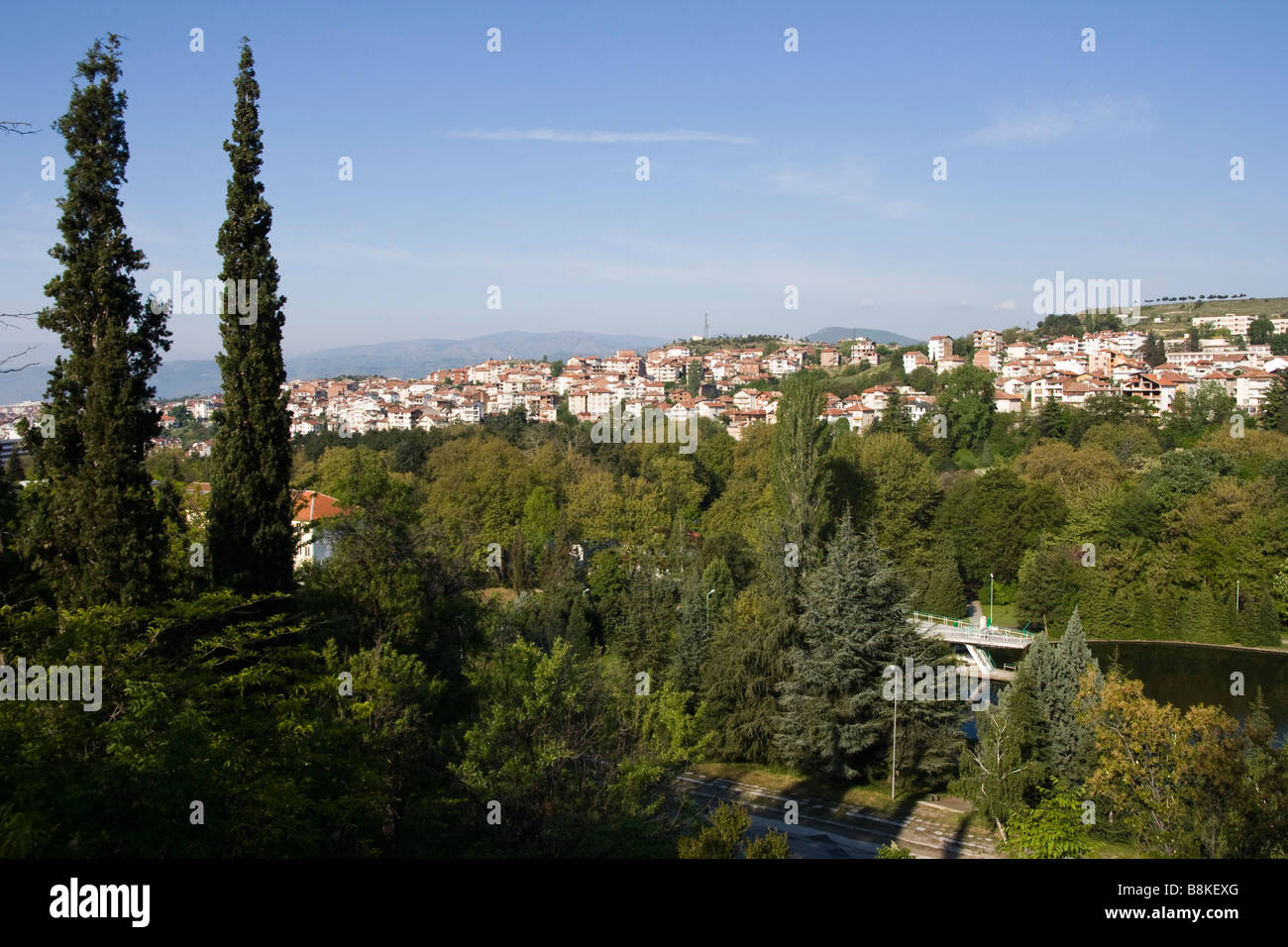Balkans Bulgaria Sandanski park in springtime Stock Photo - Alamy