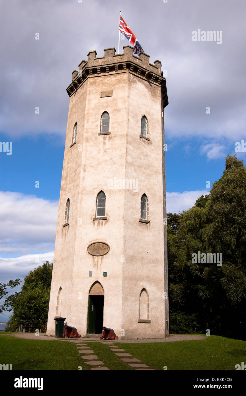 The Nelson Tower, Forres Stock Photo - Alamy