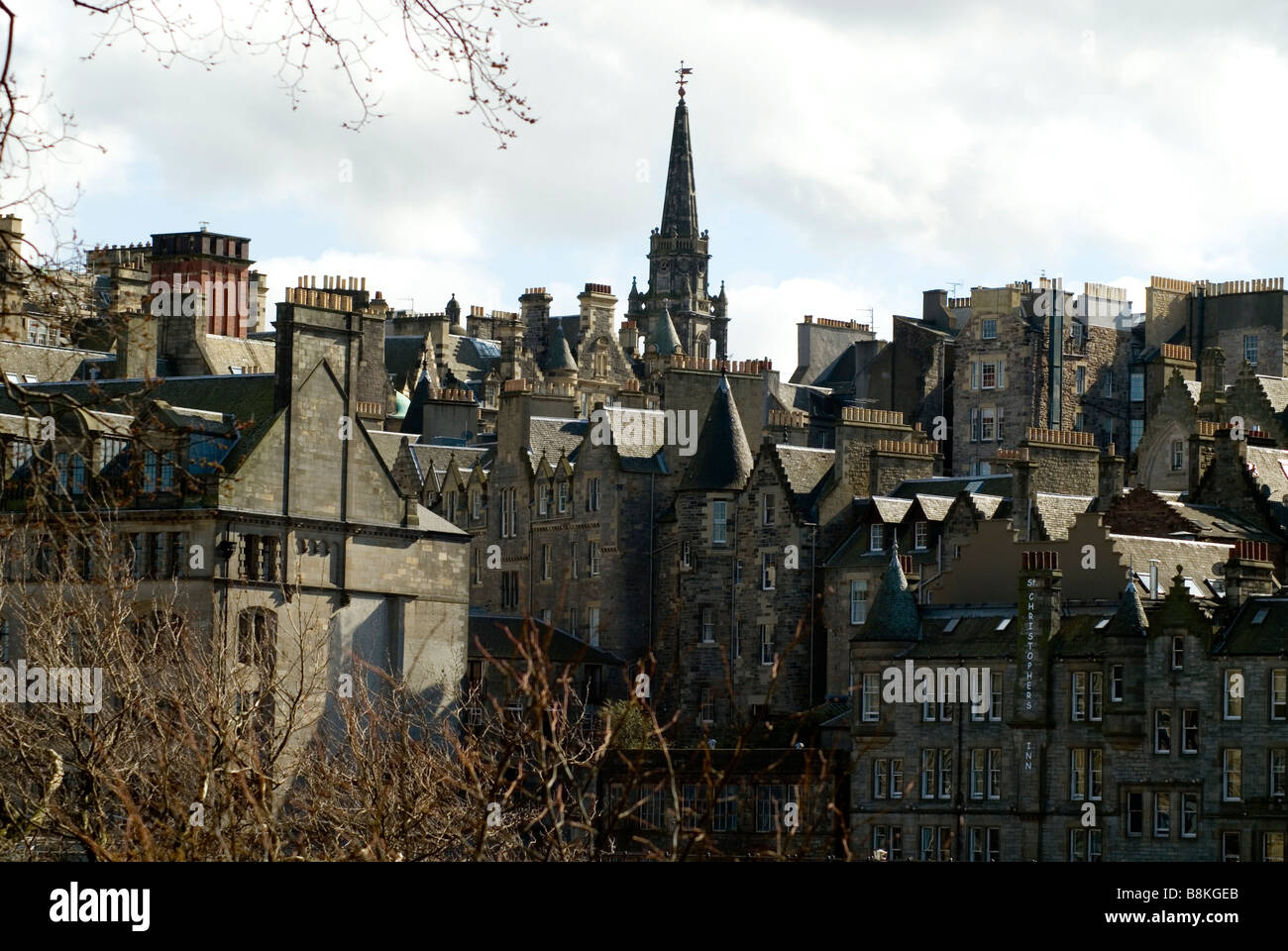 Rooftops of the Royal Mile , Edinburgh , Scotland Stock Photo - Alamy