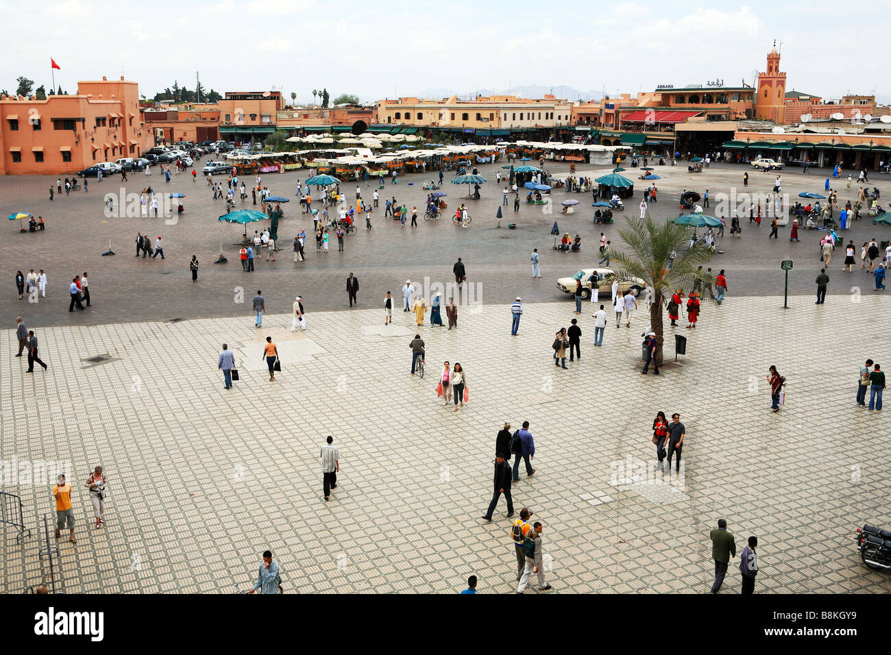 Main Square, Jemaa el Fna, Marrakech, Morocco, North Africa Stock Photo ...