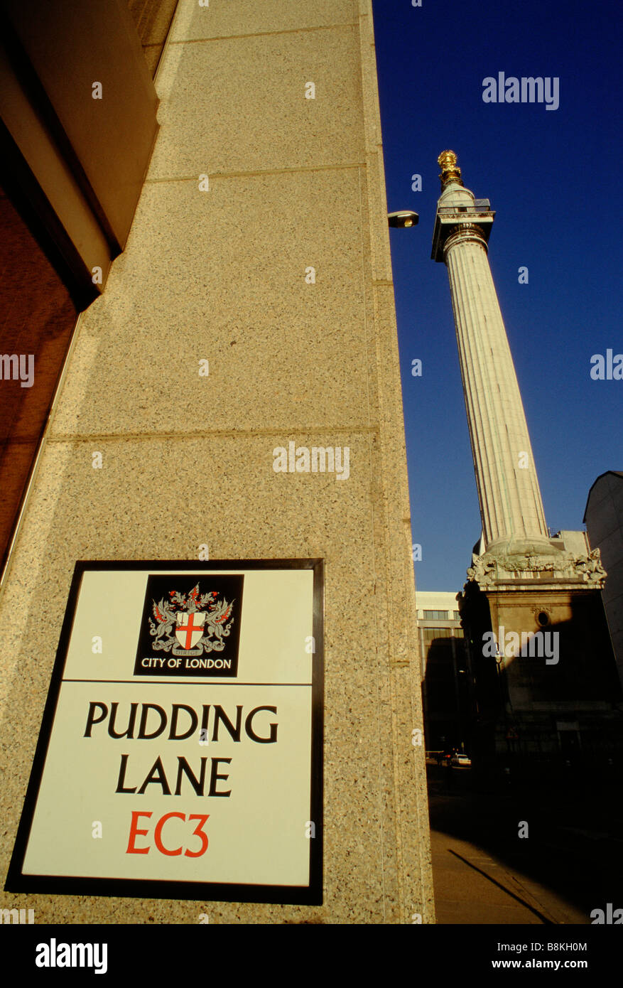 Great fire of london 1666 pudding lane hi-res stock photography and ...