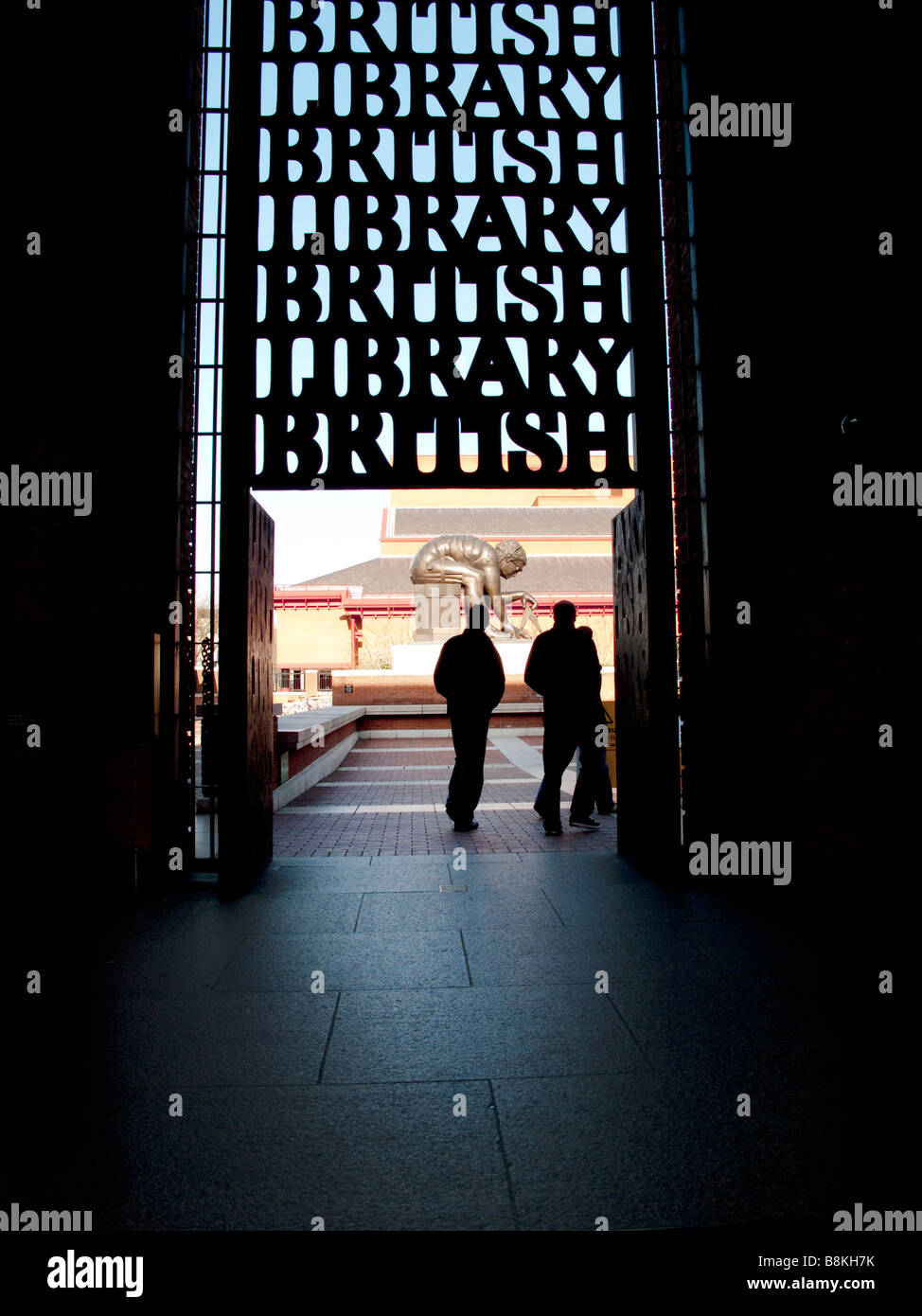 The Entrance to the British Library, London, UK Stock Photo - Alamy