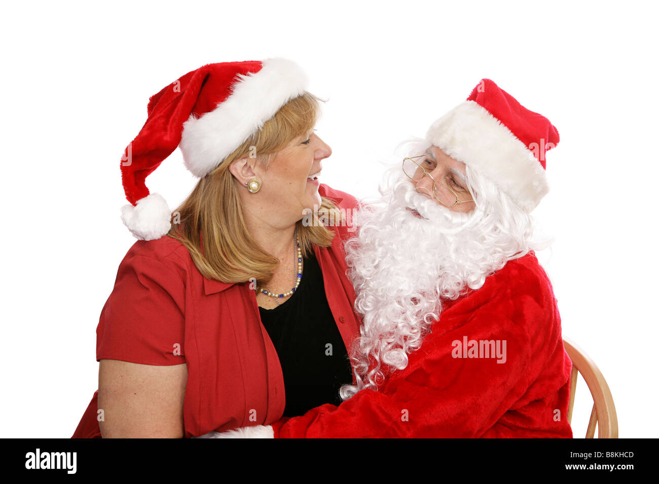 Mrs claus gift wife santa hi-res stock photography and images - Alamy
