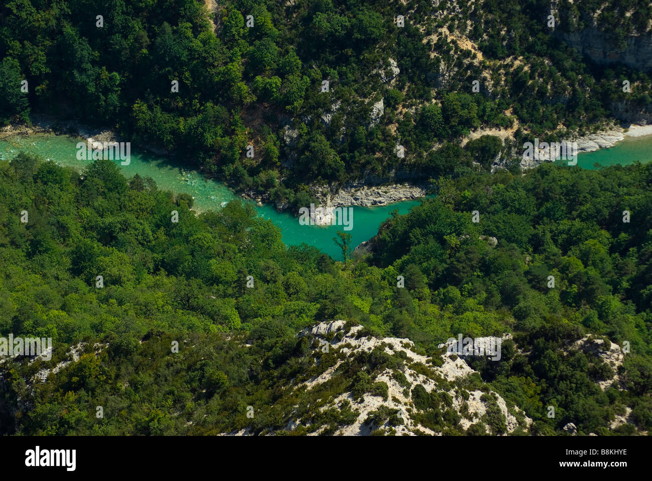 The Grand canyon du Verdon, Provence, southernfrance, europe Stock ...