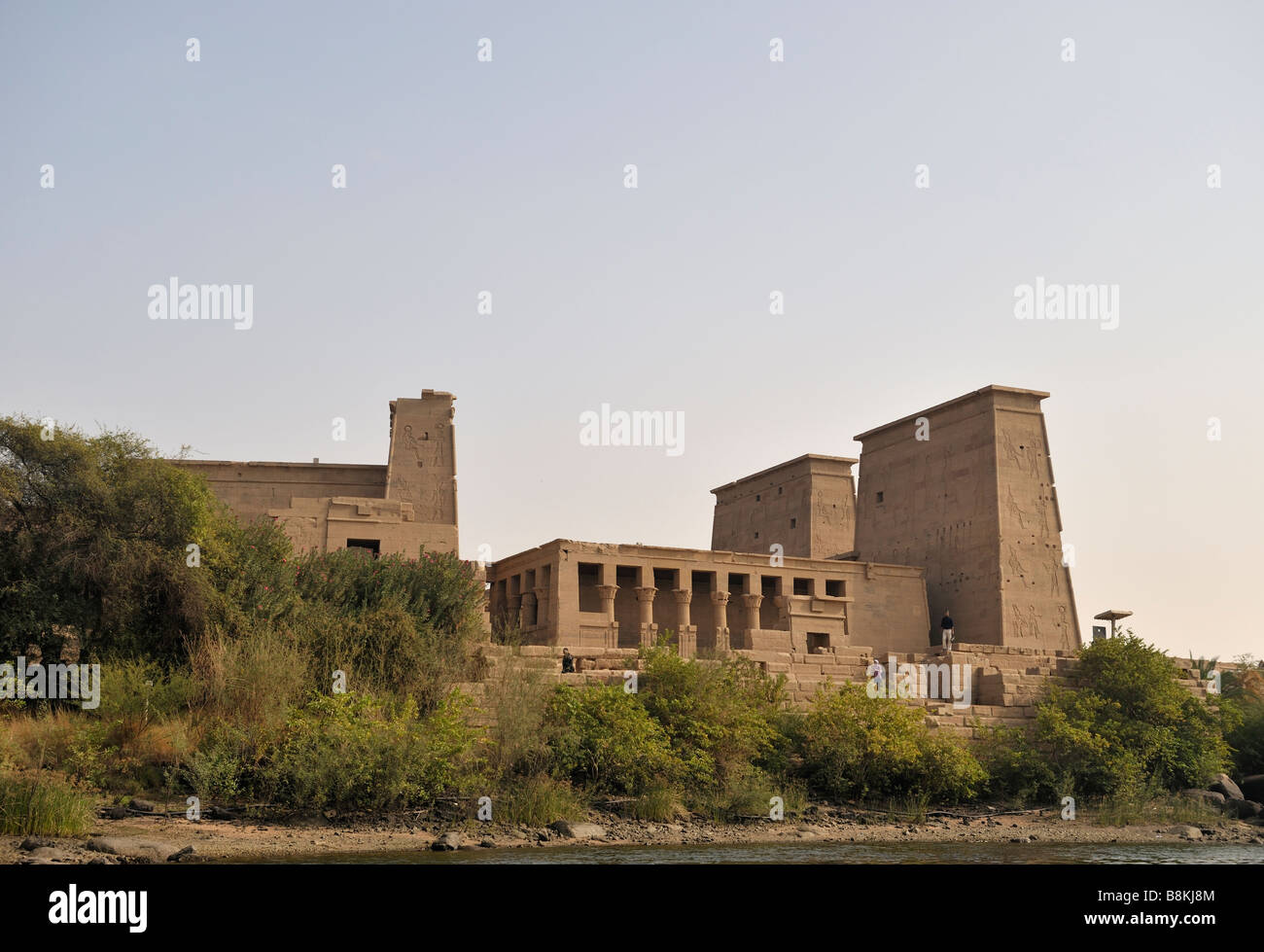 Temple of Isis, New Philae Island, Aswan, Egypt 081121 33265 Stock ...