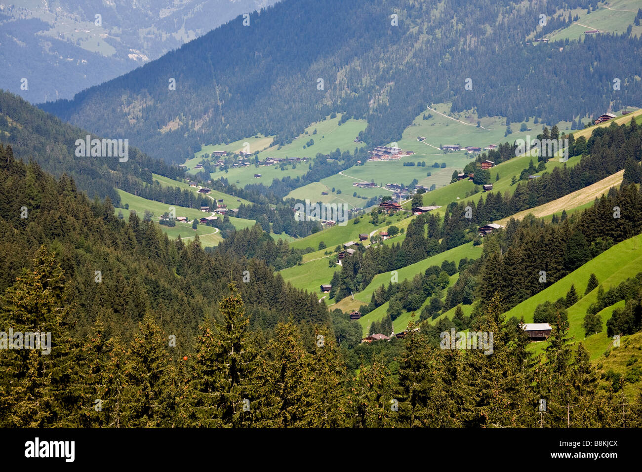 panorama in the Alps Stock Photo - Alamy