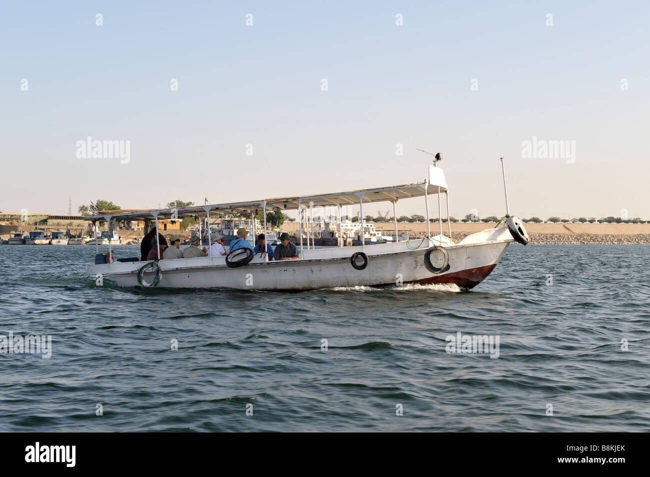 Boat on Lake Nasser, New Kalabsha Island, Aswan, Egypt 081122 33348 ...