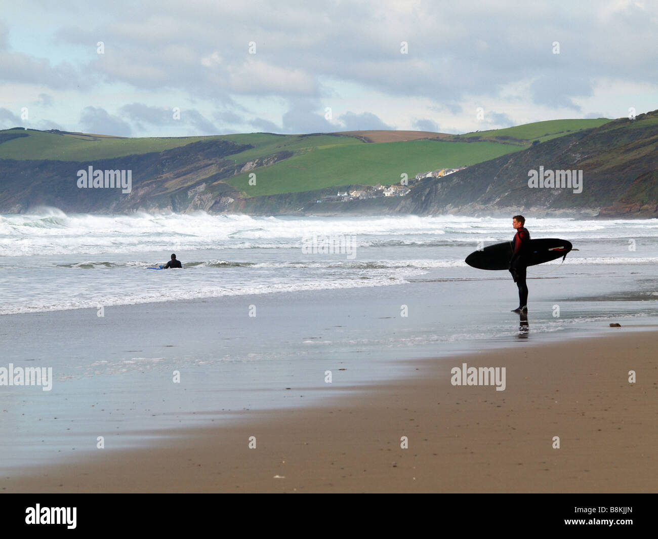Freathy beach cornwall hi-res stock photography and images - Alamy